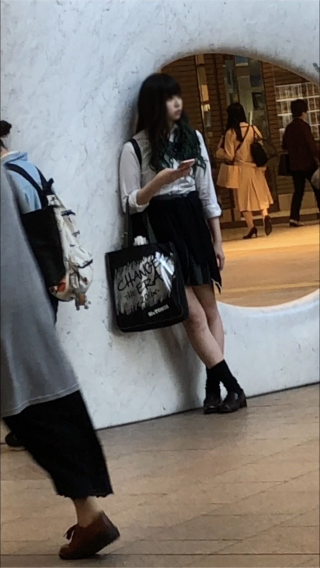 JK 逆さ撮り めくり – 047 - JP UPSKIRT CLUB