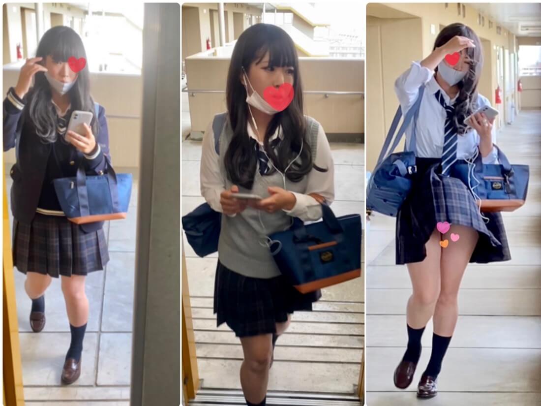 JK登校2 - JP UPSKIRT CLUB